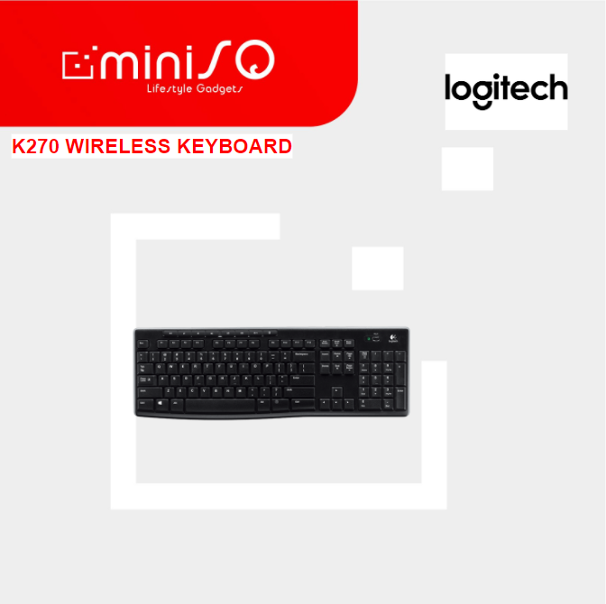 K270 WIRELESS KEYBOARD | Shopee Philippines