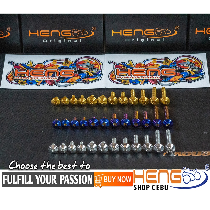 HENG UMBRELLA BODY SCREW 4X12/4X16/5X15/5X20/5X25 | Shopee Philippines