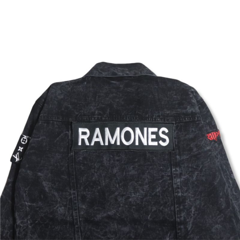 Medium Size Ramones Embroidered Backpatch/Ramones Back Emblem/Ramones ...