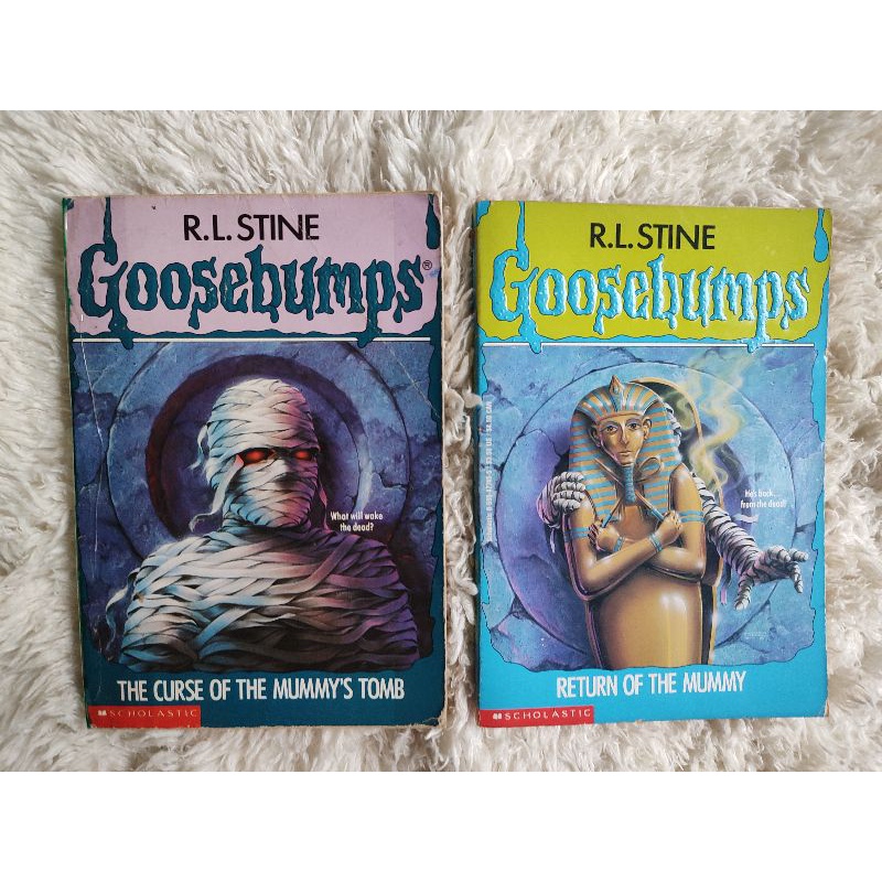 R. L. Stine - Goosebumps Curse Of The Mummy & Return Of The Mummy ...