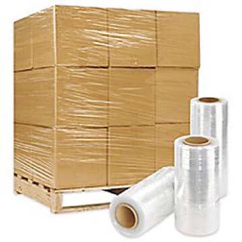 Pallet Plastic Stretch Film Wrap Jack Wrap (20inches) 500mm | Shopee ...