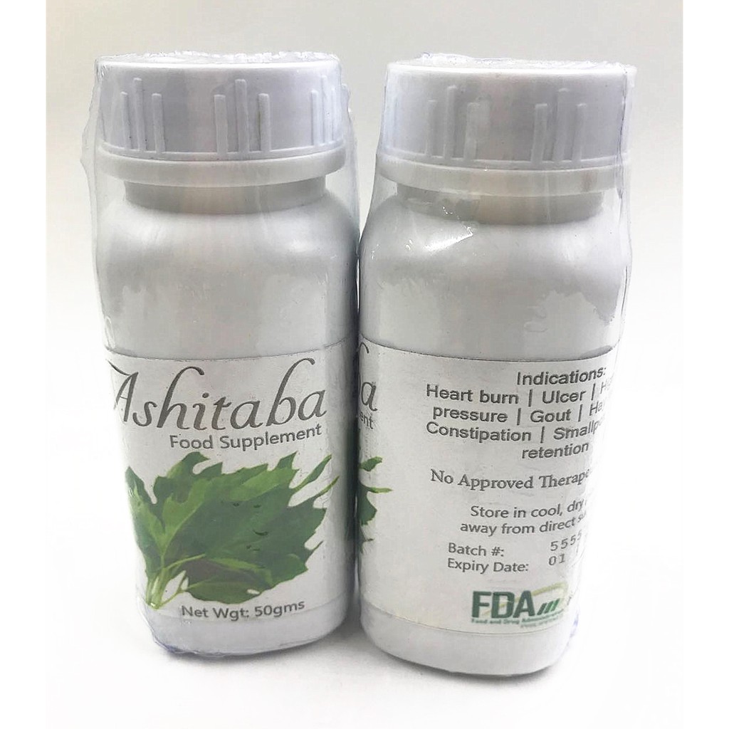 Ashitaba Food supplement 100 capsules Natural Herb Food Supplement ...