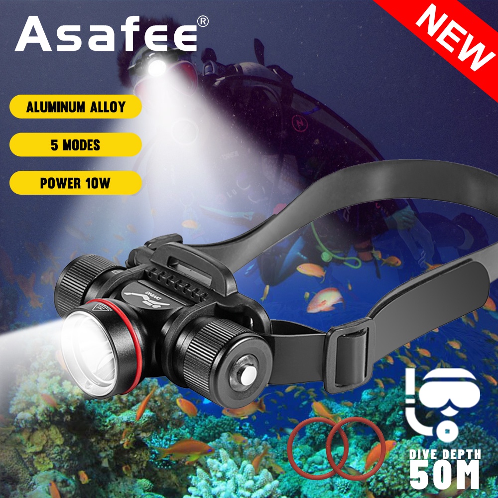 Asafee DH06 Super Bright L2 LED portable Safety Working Light 1000LM ...