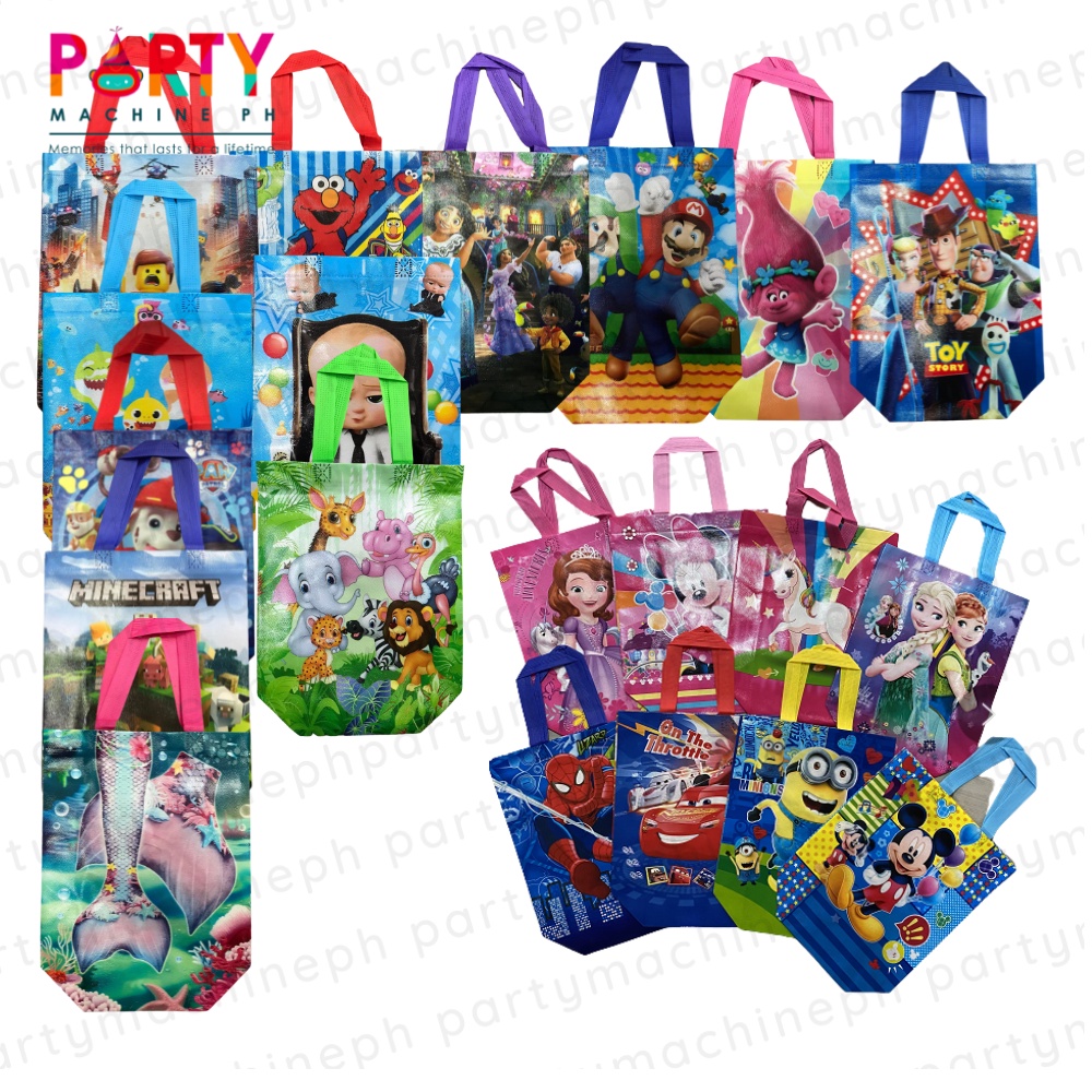 12pcs Character Giveaway handbag / character ecobag / character hand ...