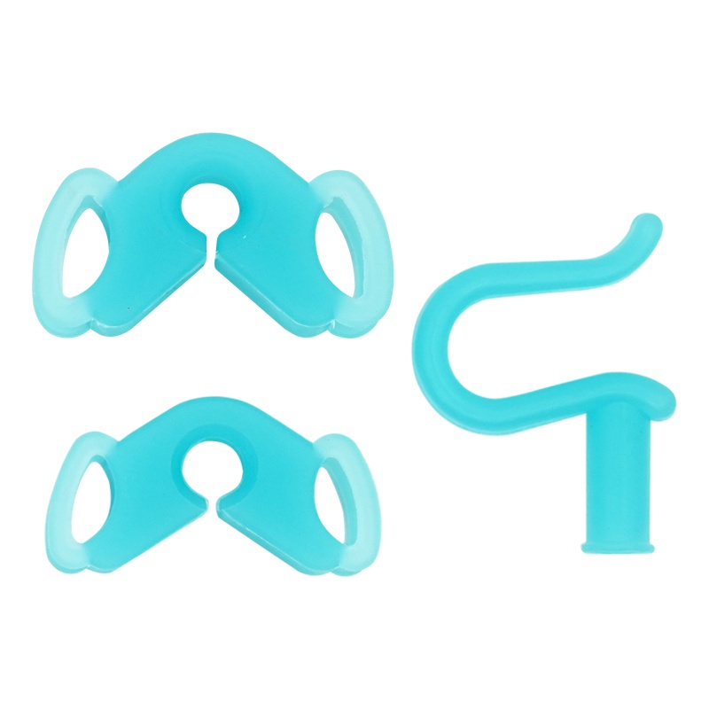 3Pcs/Set Dental Silicone Bite Blocks Occlusal Pad Mouth Opener ...