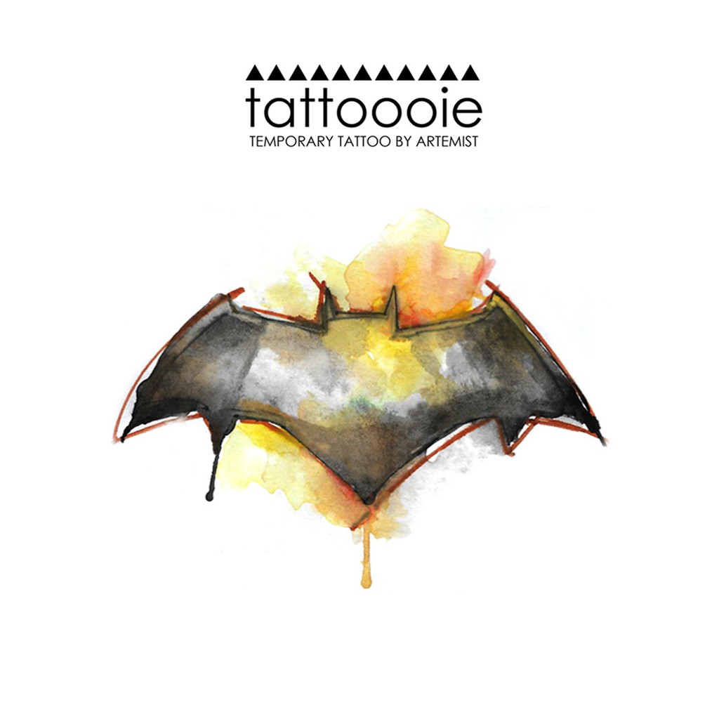 TATTOOOIE - TEMPORARY TATTOO - BATMAN | Shopee Philippines