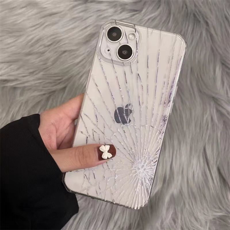 Creative broken screen apple 13/11/12pro mobile phone case iphone6/7 ...