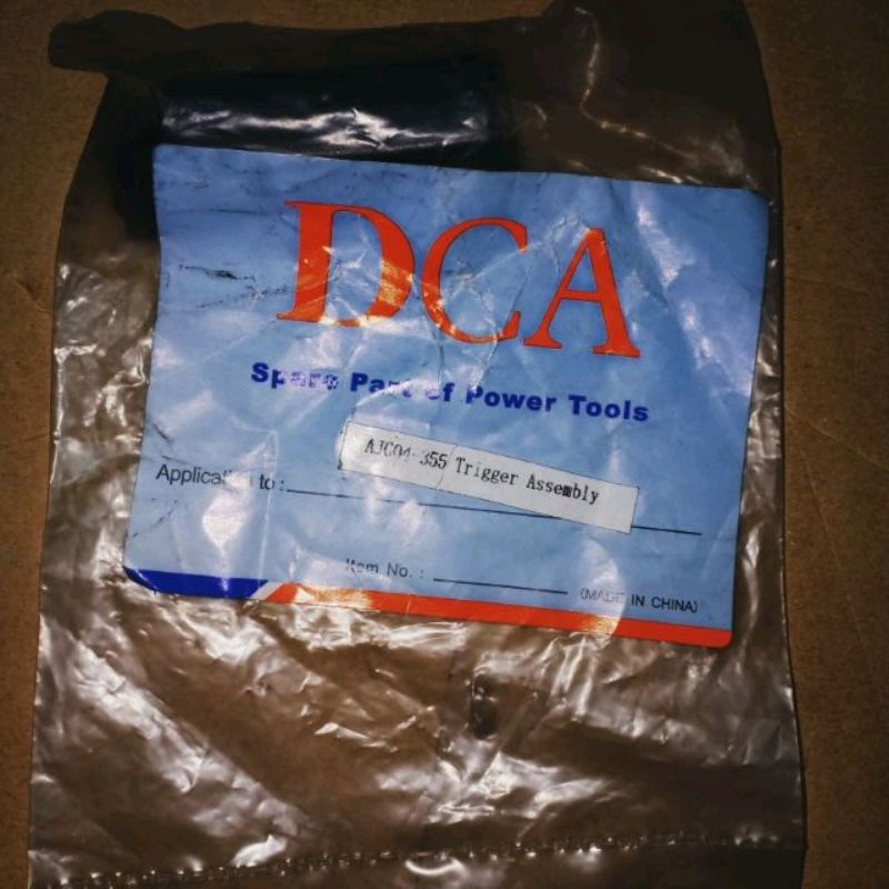 DCA AJG04-355 Trigger Assembly (Cut off Machine) | Shopee Philippines