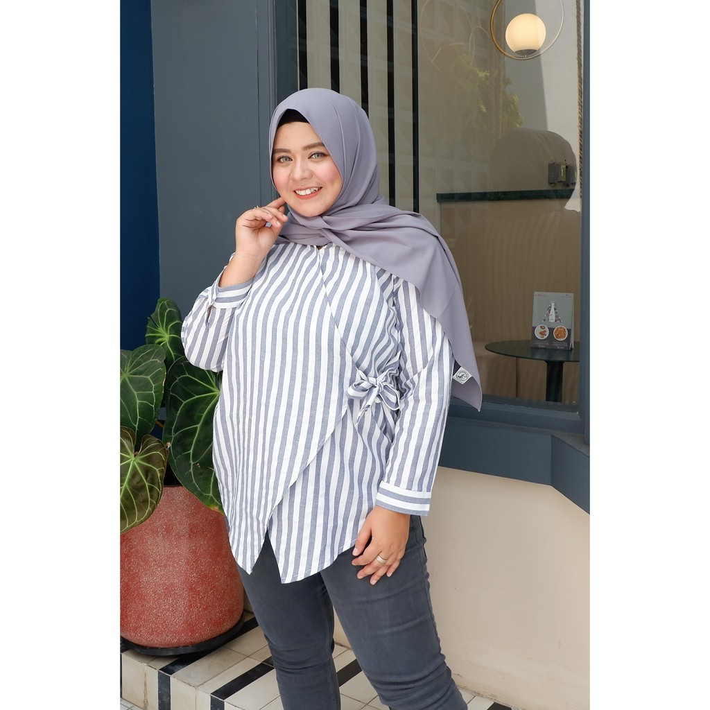 Julien BIG SIZE/ BIG SIZE JUMBO CLOTHES/ Deolinda Blouse | Shopee ...