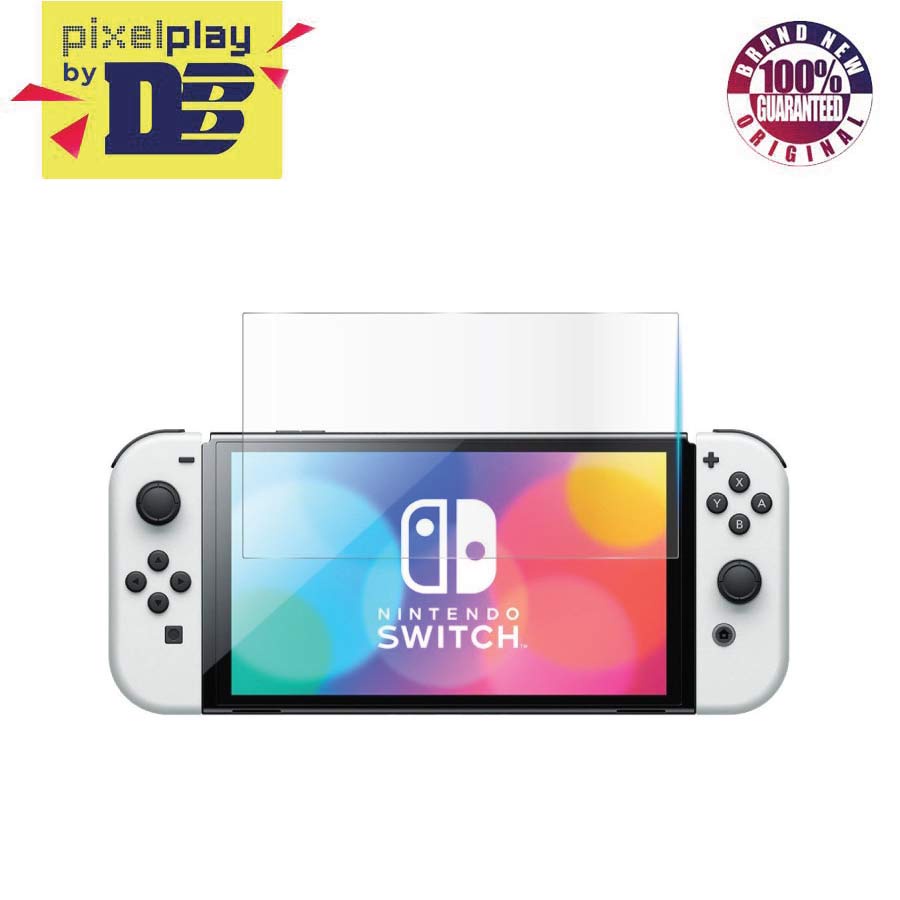 Nintendo Switch OIVO 9H LCD Carbon Glass Fiber Protective Film For NS Oled (IV-SW162) | Shopee ...