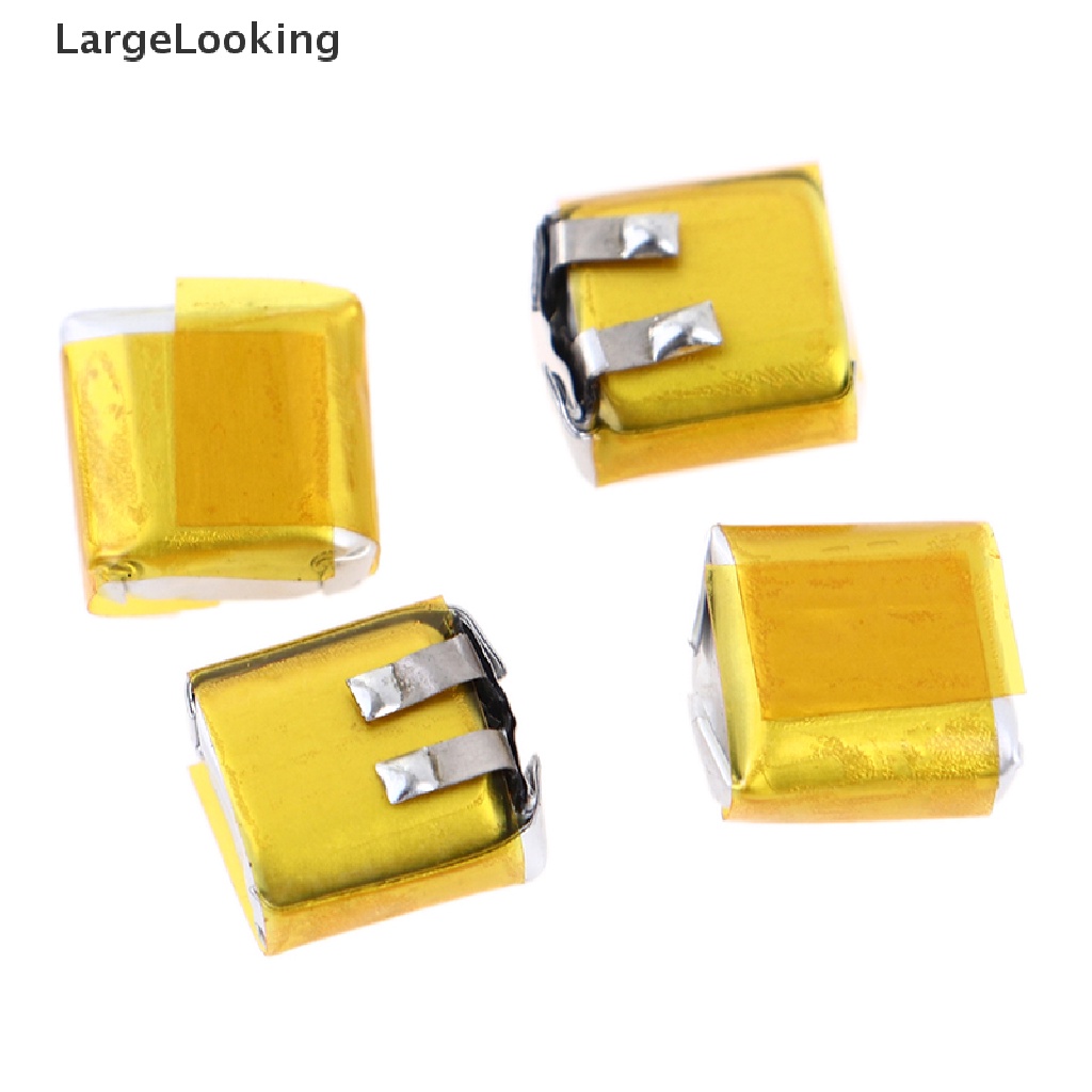 [LargeLooking] 4Pcs 3.7v 50mah 501012 30MAH 400909 401012 Polymer ...