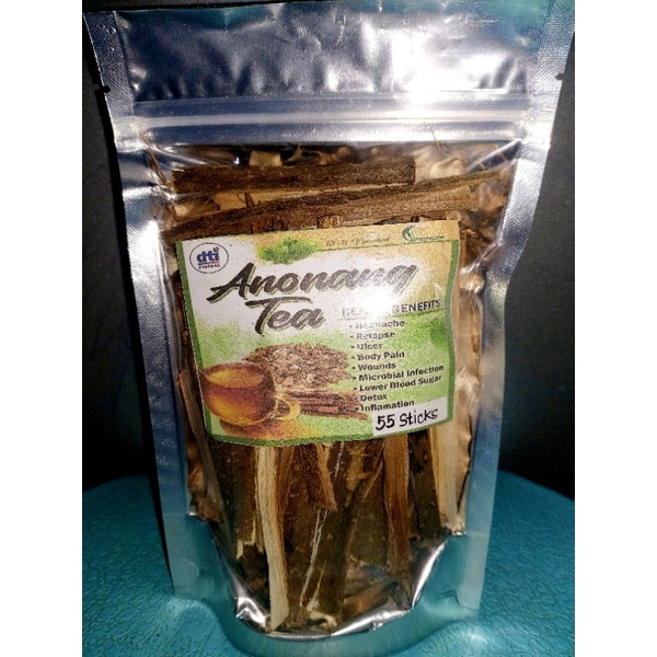 Dried / Dehydrated Anonang Bark 50 - 55 Sticks per pouch 100% Pure ...