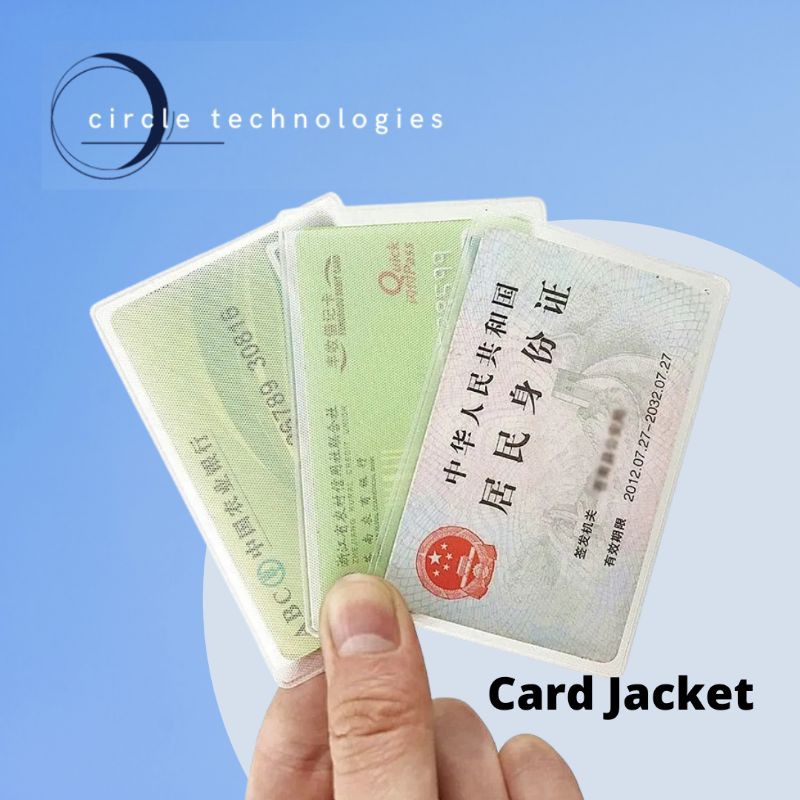 [12pcs for 49] PVC Frosted ATM Jacket Card Holder Card Jacket Credit ...