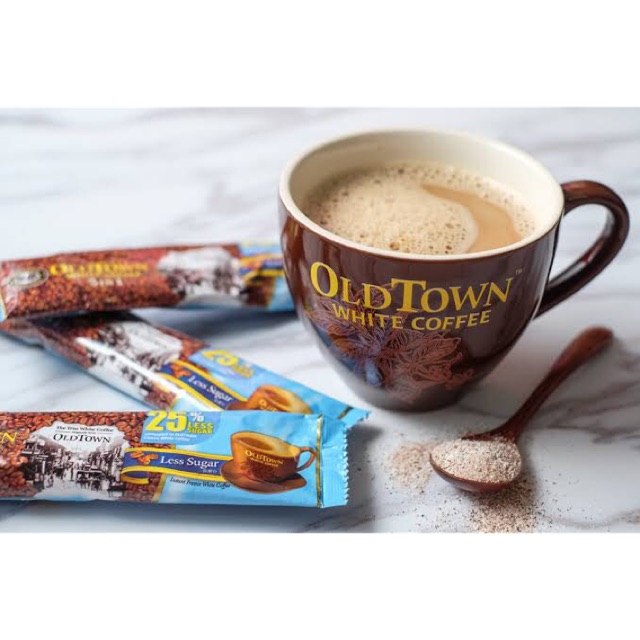 (SACHET) Old Town White Coffee Less Sugar | Shopee Philippines