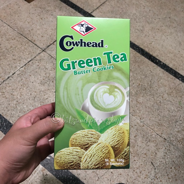 Cowhead Green Tea Butter Cookies 150g | Shopee Philippines