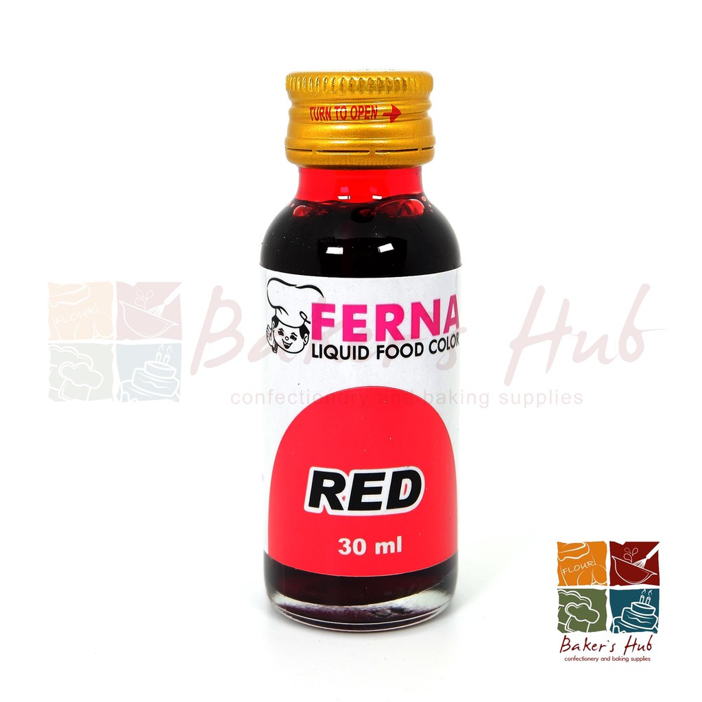 Ferna Liquid Food Color 30ml | Shopee Philippines