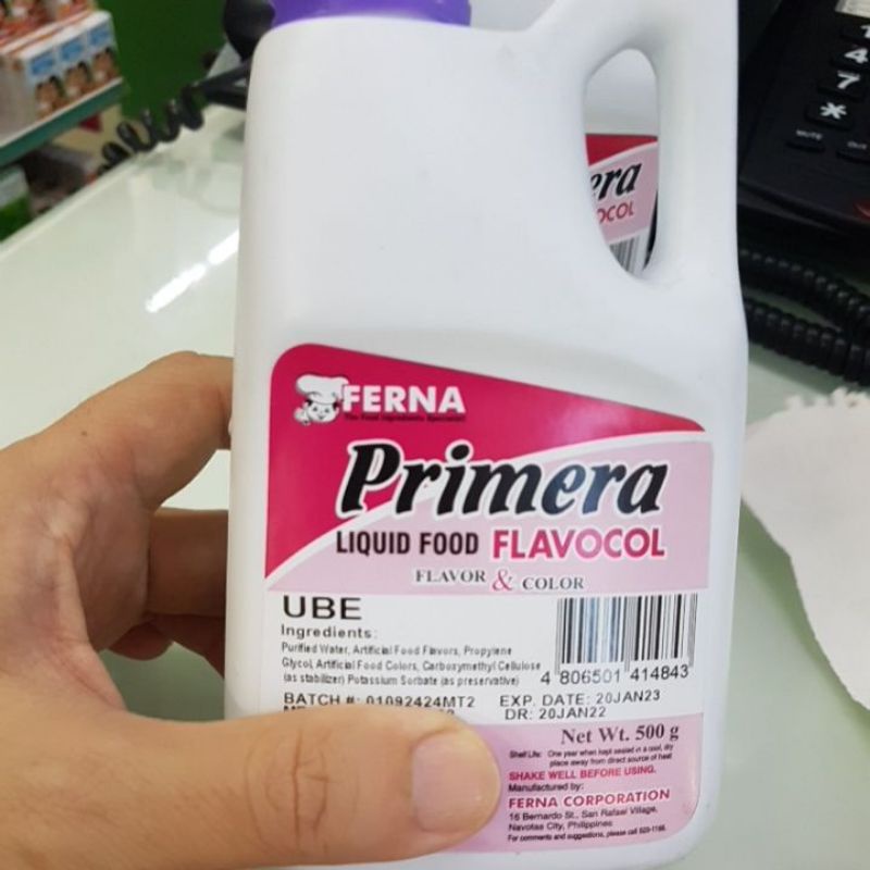 Ferna Ube Liquid food color and Flavor 500g | Shopee Philippines