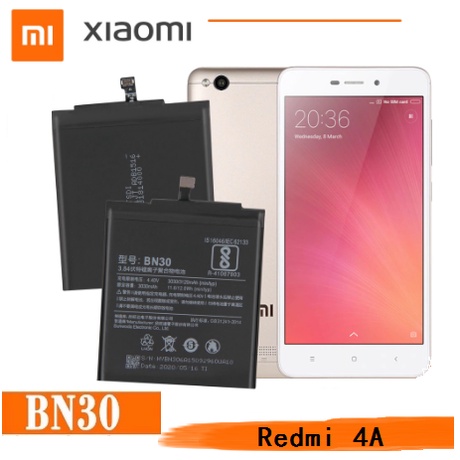 For Xioami Redmi 4A Battery Model BN30 100%Original High Capacity ...
