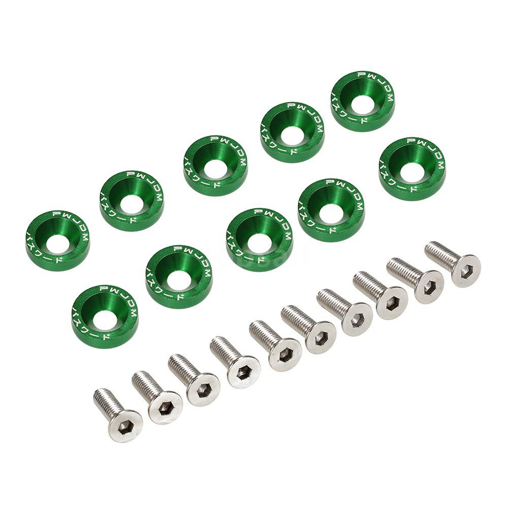 ICT Billet Aluminum Front Car & Truck Engine Mounts 20x Green Billet ...