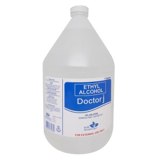 Doctor J 70% Ethyl Alcohol 1 Gallon | Shopee Philippines