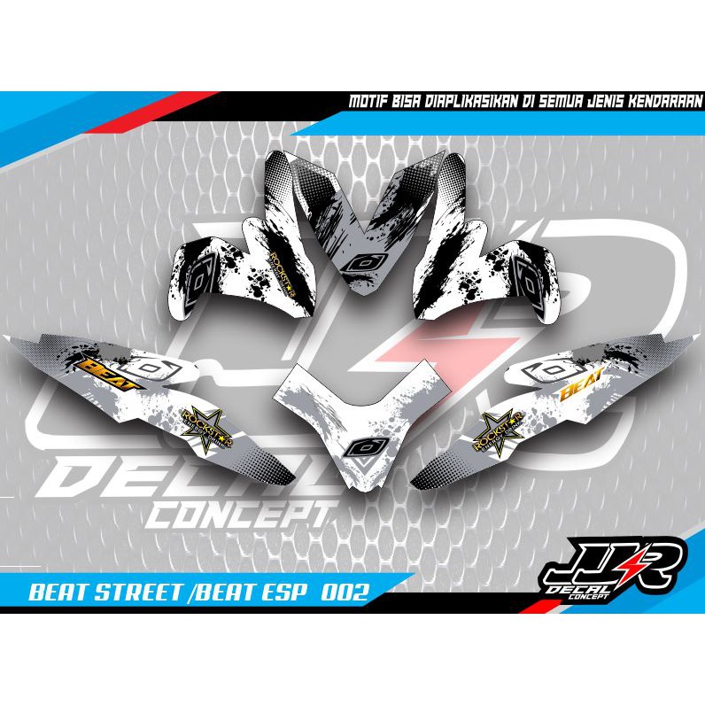 HONDA BEAT STREET ESP DECAL STICKERS/ HONDA BEAT STREET STRIPING/ BEAT ...