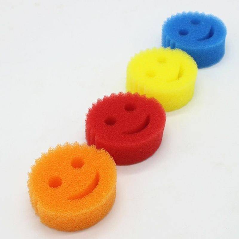Cute colorful Smiley Face Original Scrub Daddy Cleaning Sponge Kitchen ...