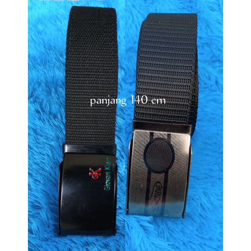 KATUN Cotton/canvas peria belt 150cm long with mitik buckle model ...