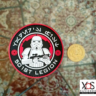 Star Wars Stormtroopers Rubber PVC Velcro Patch tactical for jacket cap ...