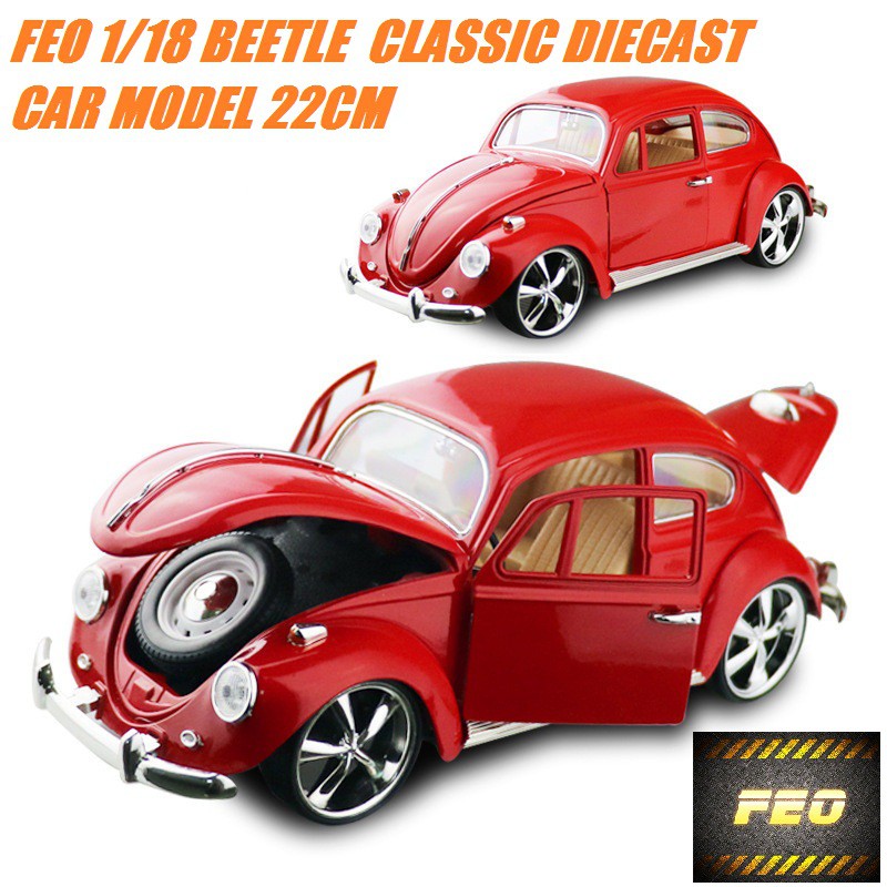 MZ 2010 Classic VW Beetle Diecast Car Model Diecast Model Toy Vehicle ...