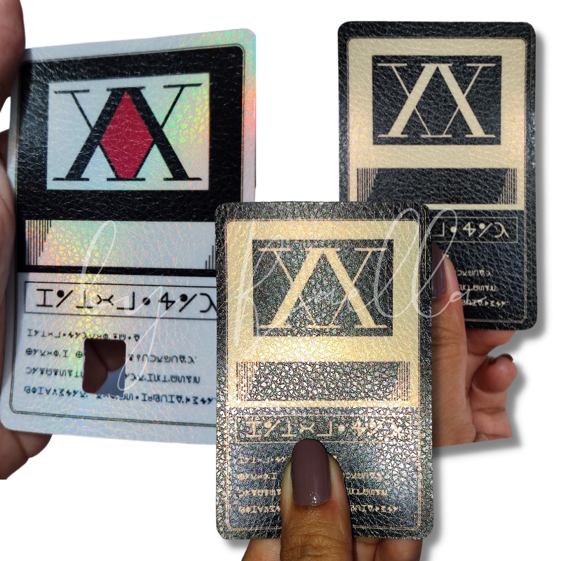 Hunter License ATM / Debit / Beep Card Skin | HunterxHunter | Hunter ...