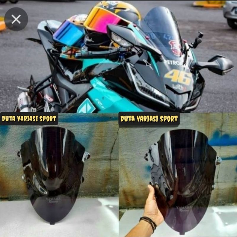 Visor R15 Windshield R15 v3 Winsil R15 New Model GP Jenong-DVS | Shopee ...
