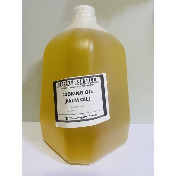 Cooking Oil 1 Gallon (Palm Oil) | Shopee Philippines