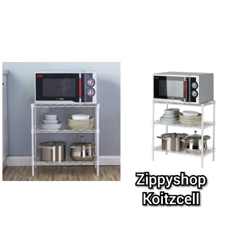 3-tier Iron Shelf/3-Tier Shelf/Kitchen Shelf / Iron Shelf | Shopee ...