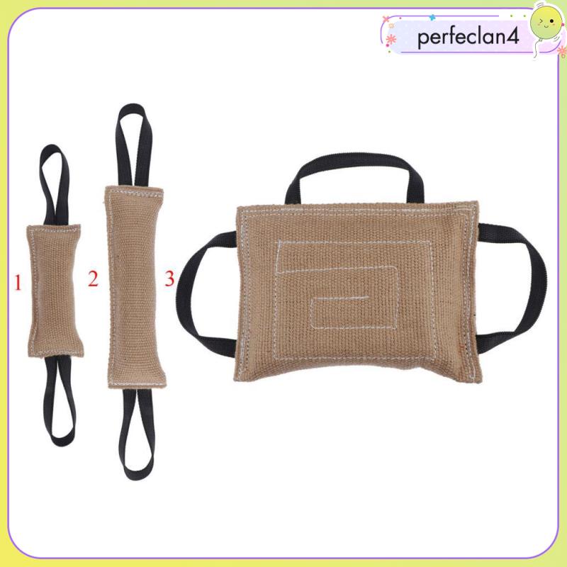 [ Dog Training Bite Tug Toy with Handle For Pet Outdoor Training Toys ...