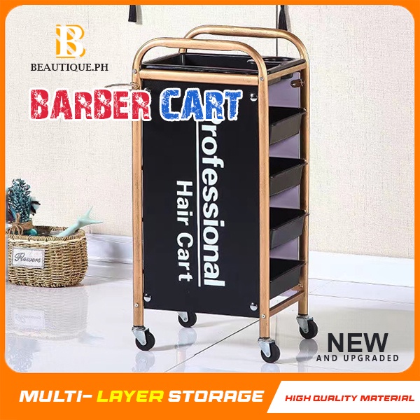 Heavy Duty Salon Highend Trolley cart for hair salon 4/5 Layers barber ...