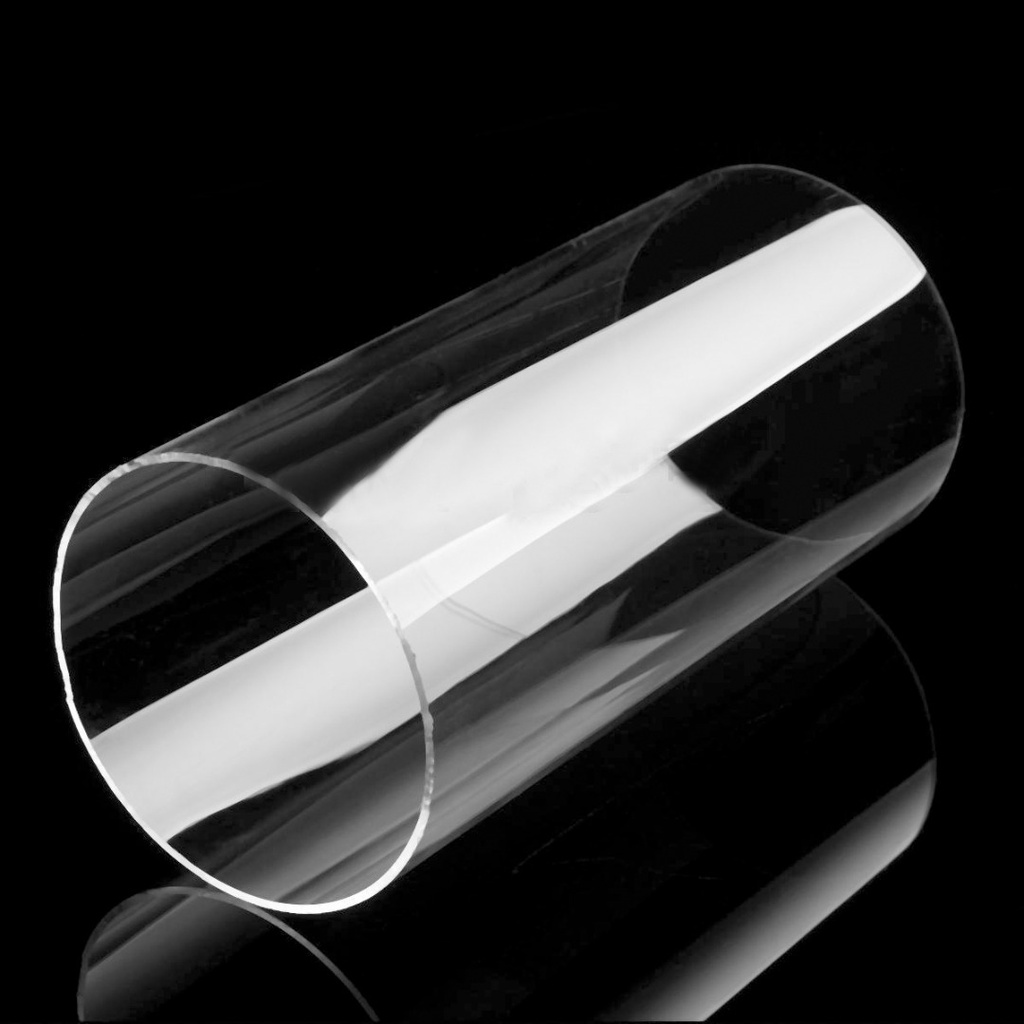 1pc 200mm Length Clear Acrylic Plexiglass Lucite Tube 100mm OD 95mm ID ...