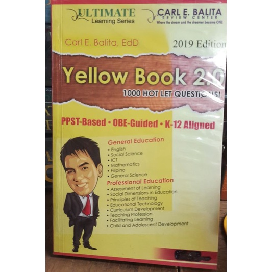 Yellow Book 2.0 1000 Let Questions | Shopee Philippines