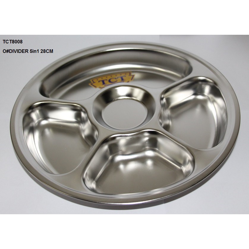5 in 1 ROUND Divider Plate #8008 | Shopee Philippines