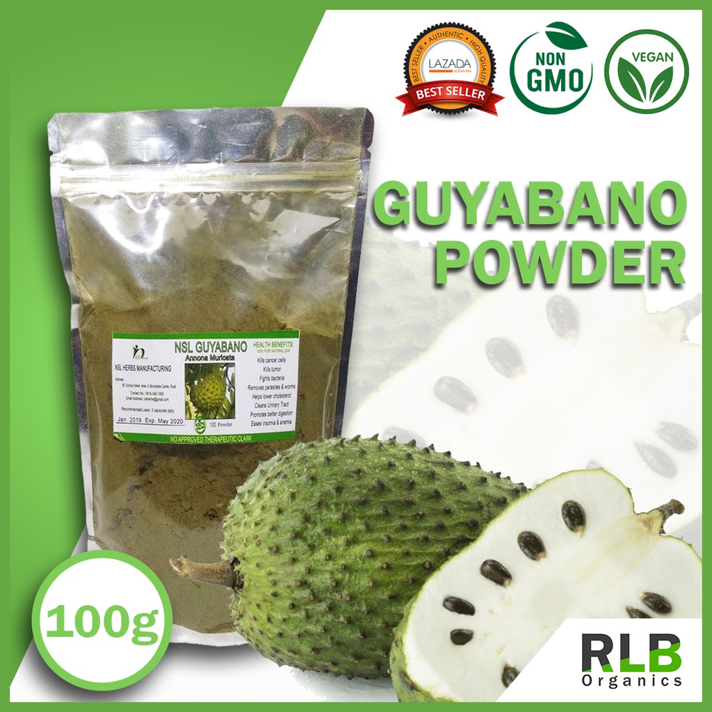 100 grams Pure Natural Guyabano (Soursop) Powder - For Healthy Skin ...