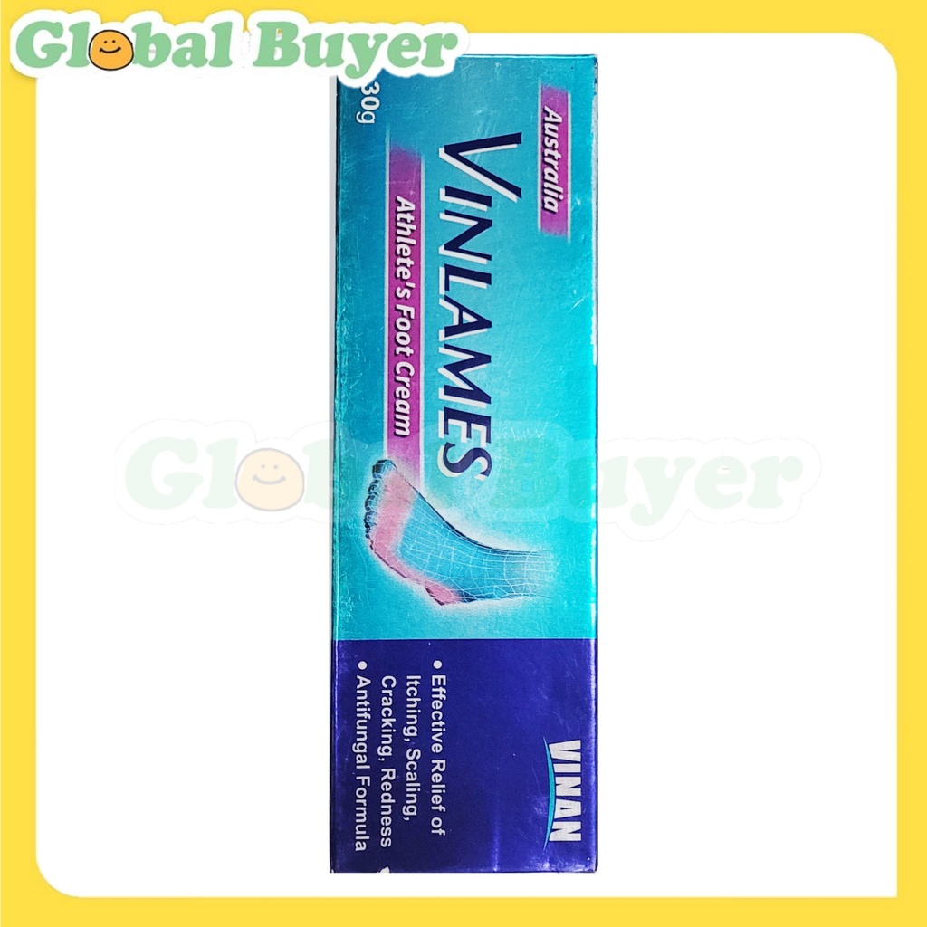 Vinan vinlames athlete's foot cream 30g | Shopee Philippines