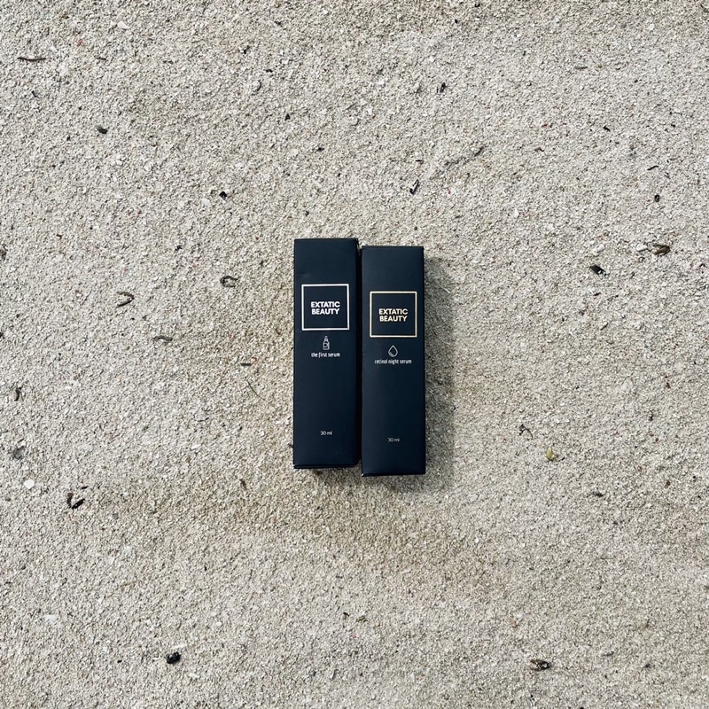 EXTATIC BEAUTY Serum Duo - The First Serum (Niacinamide) and Retinol ...