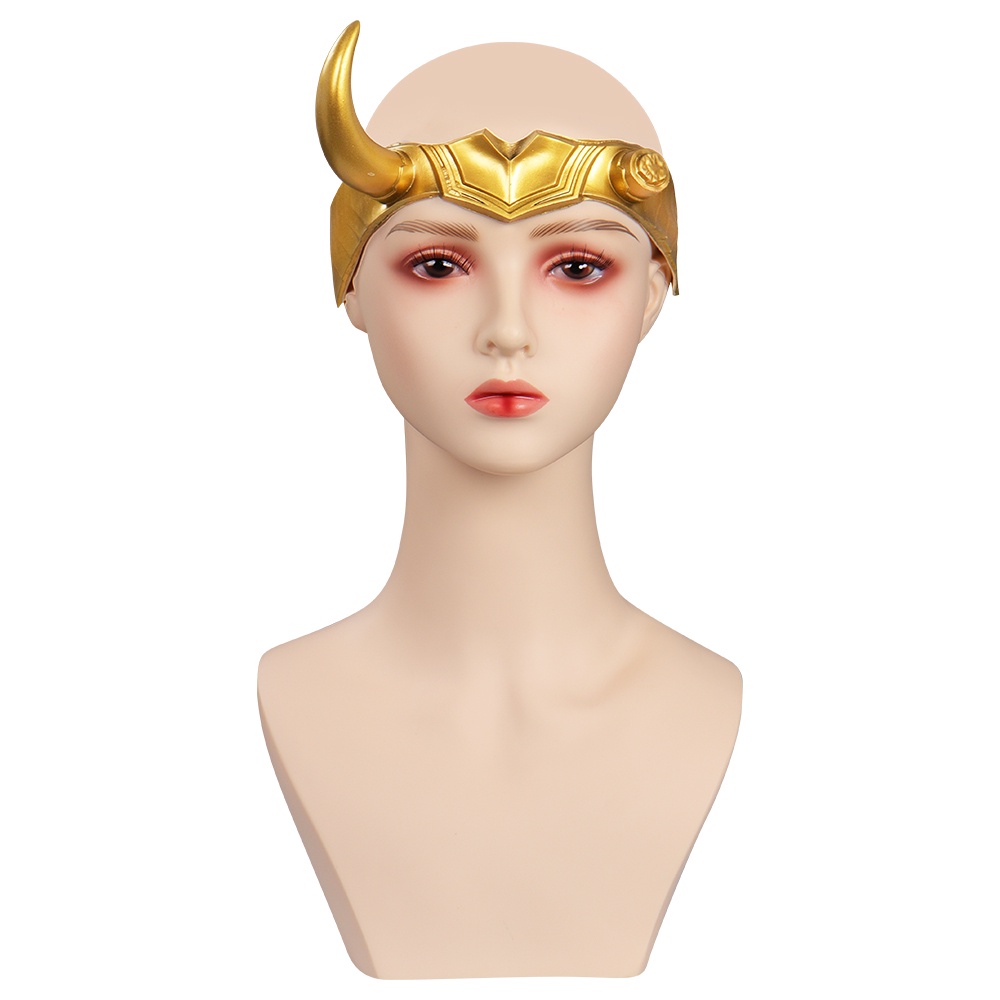 In Stock Lady Loki Sylvie Mask Cosplay Latex Masks Masquerade Halloween ...