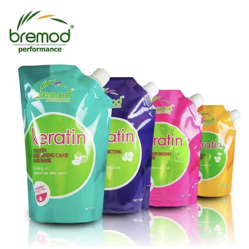 Bremod Keratin Hair Mask 500ml (4 Variant) | Shopee Philippines