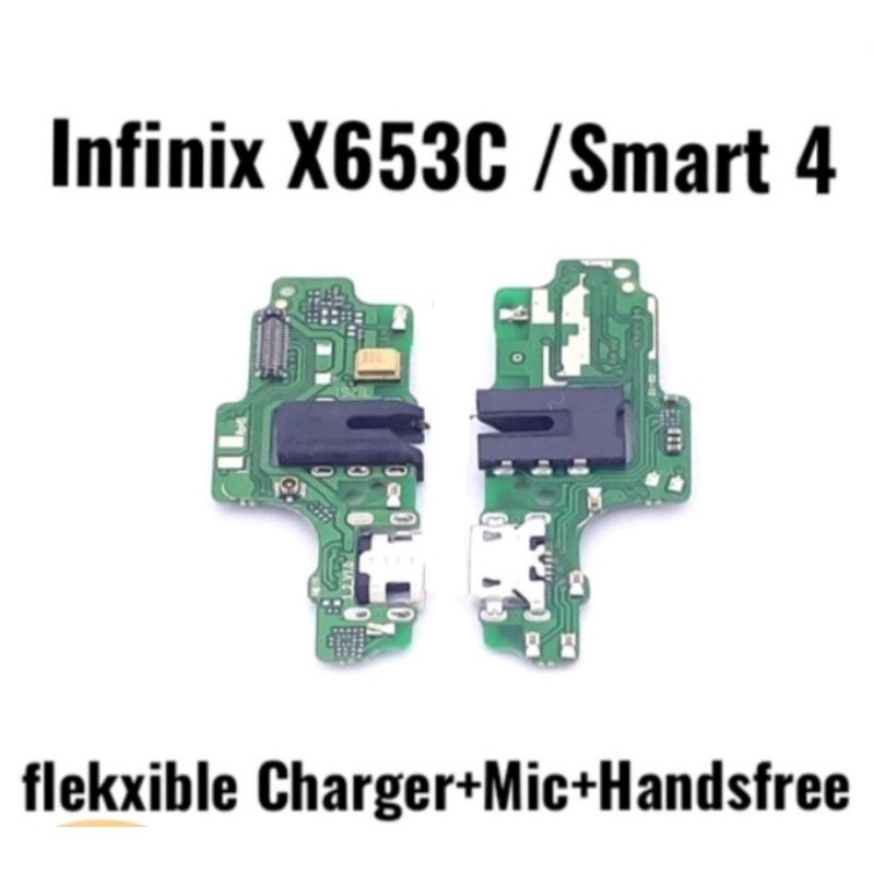 Original Infinix Smart 4 X653C Charging Board With Mic Connector ...