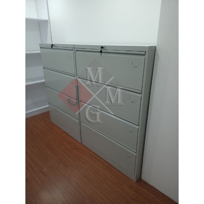 LATERAL FILING CABINET 4 DRAWER l STEEL FILING CABINET | Shopee Philippines