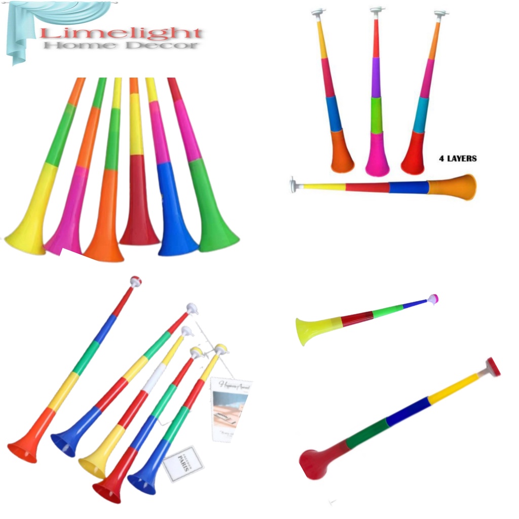 4LAYER Plastic Single Loud Trumpet Party Horn Torotot Music Toys Kids ...