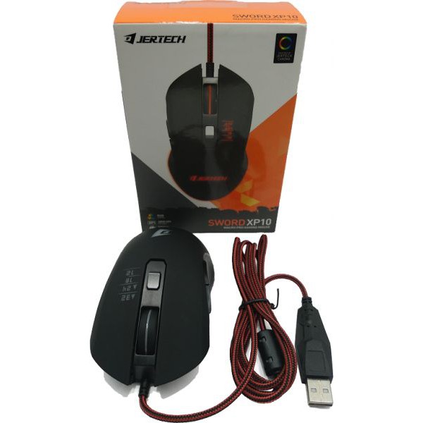 Original Jertech XP10 Sword Macro Pro Gaming Mouse Powered by Jertech ...