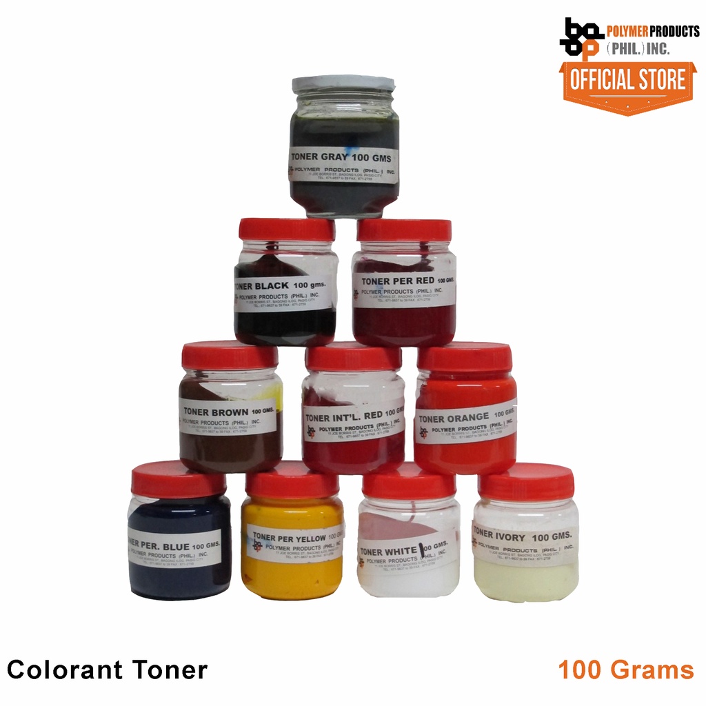Polymer Colorant Toner 100gms | Shopee Philippines