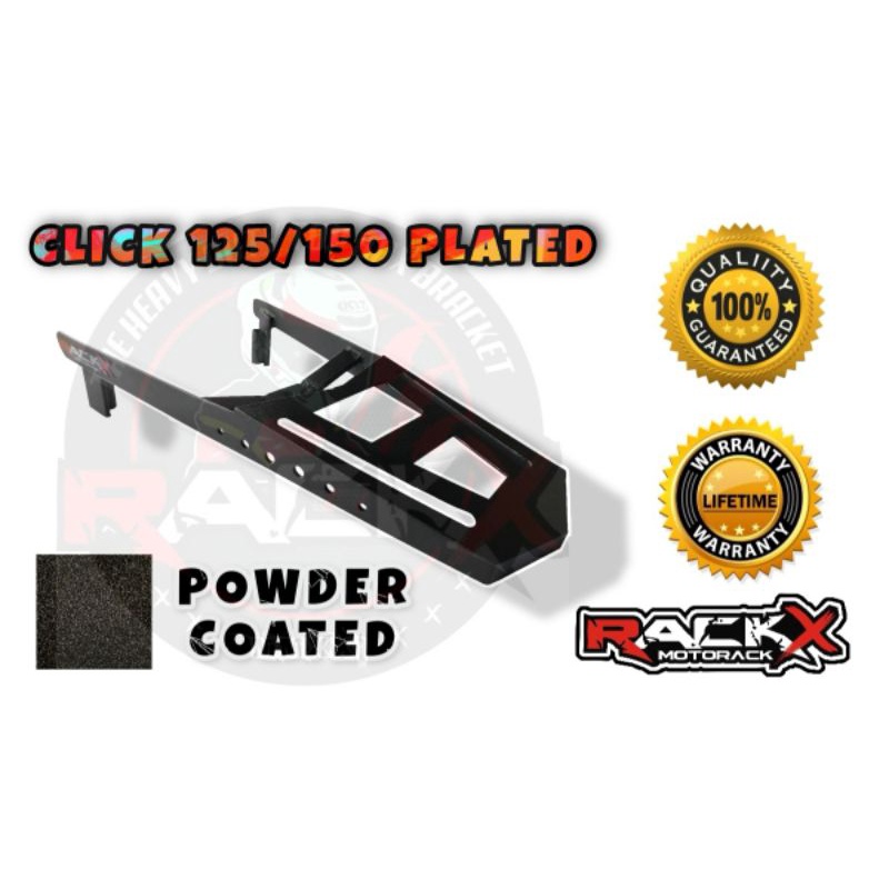 RACK X MONORACK TOP BOX BRACKET FOR HONDA CLICK V1/V2 | Shopee Philippines