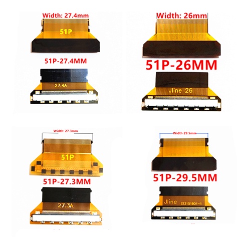 1pc for LVDS screen line EDP adapter board FIX30P to FPC30P/51P1.0/0 ...